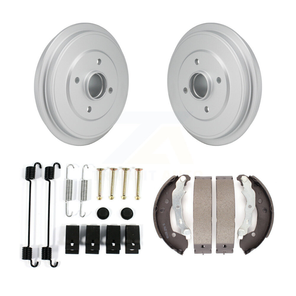 Transit Auto Rear Coated Brake Drum Shoes Spring Kit for Car Nissan ...