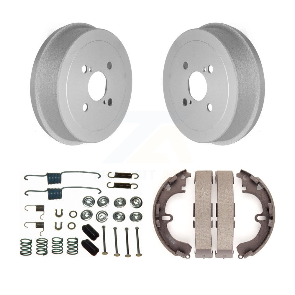 Transit Auto Rear Coated Brake Drum Shoes Spring Kit for Car Toyota ...