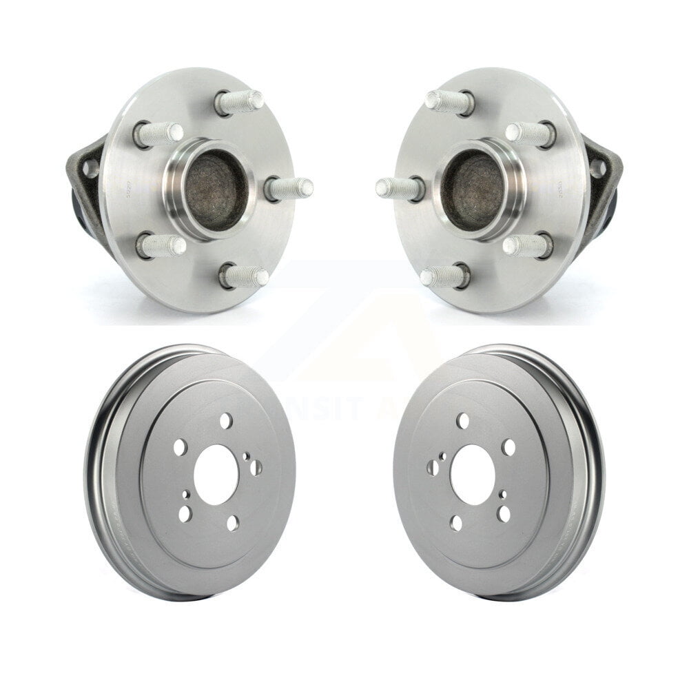 Transit Auto Rear Coated Brakes Drum and Wheel Hub Bearing Assembly Kit ...