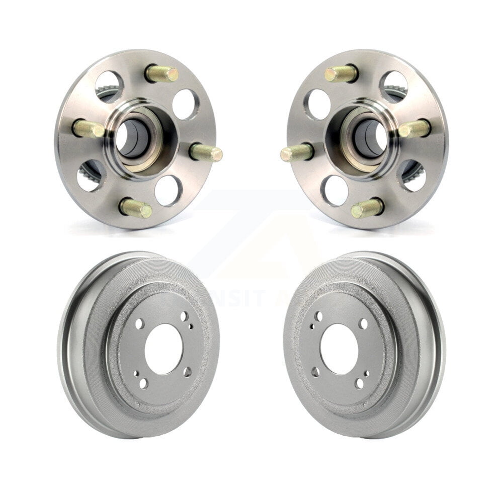 Transit Auto Rear Coated Brakes Drum and Wheel Hub Bearing Assembly Kit for Car Honda Civic ...