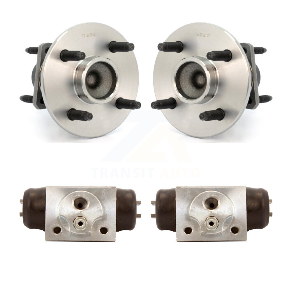 Transit Auto Rear Wheel Cylinders and Hub Bearing Assembly Kit for Car ...