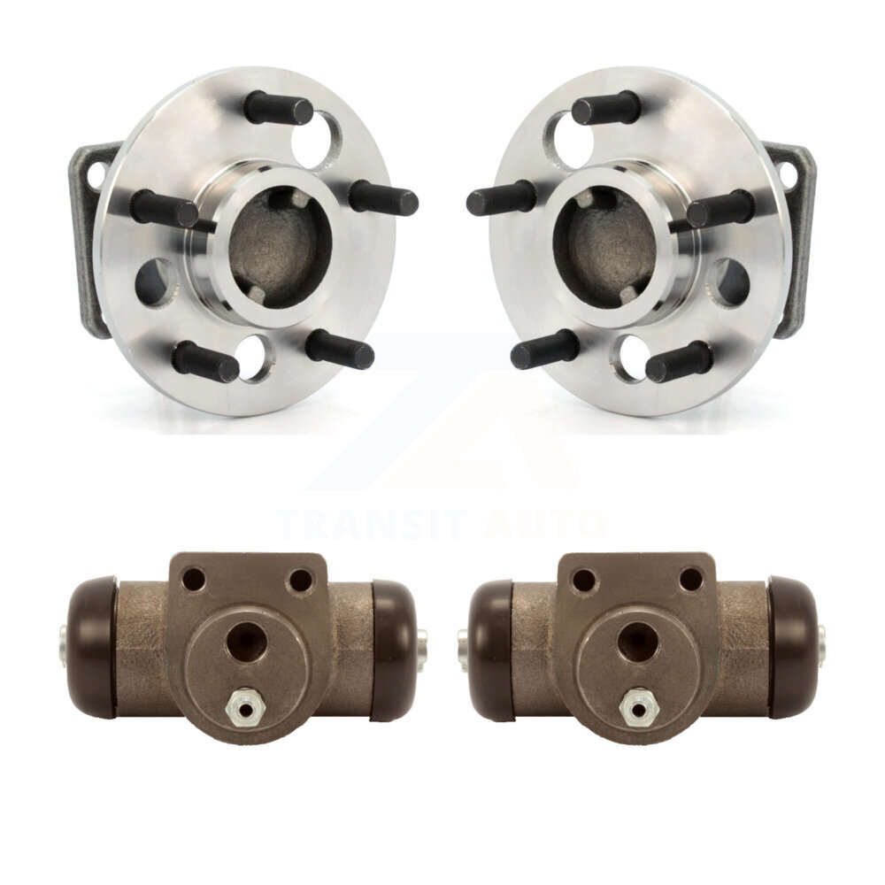 Transit Auto Rear Wheel Cylinders and Hub Bearing Assembly Kit for Car ...