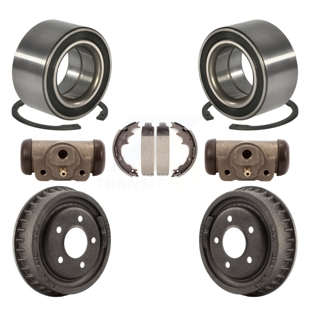 Transit Auto Rear Wheel Cylinders and Drum & Shoes Bearing Kit for Car ...