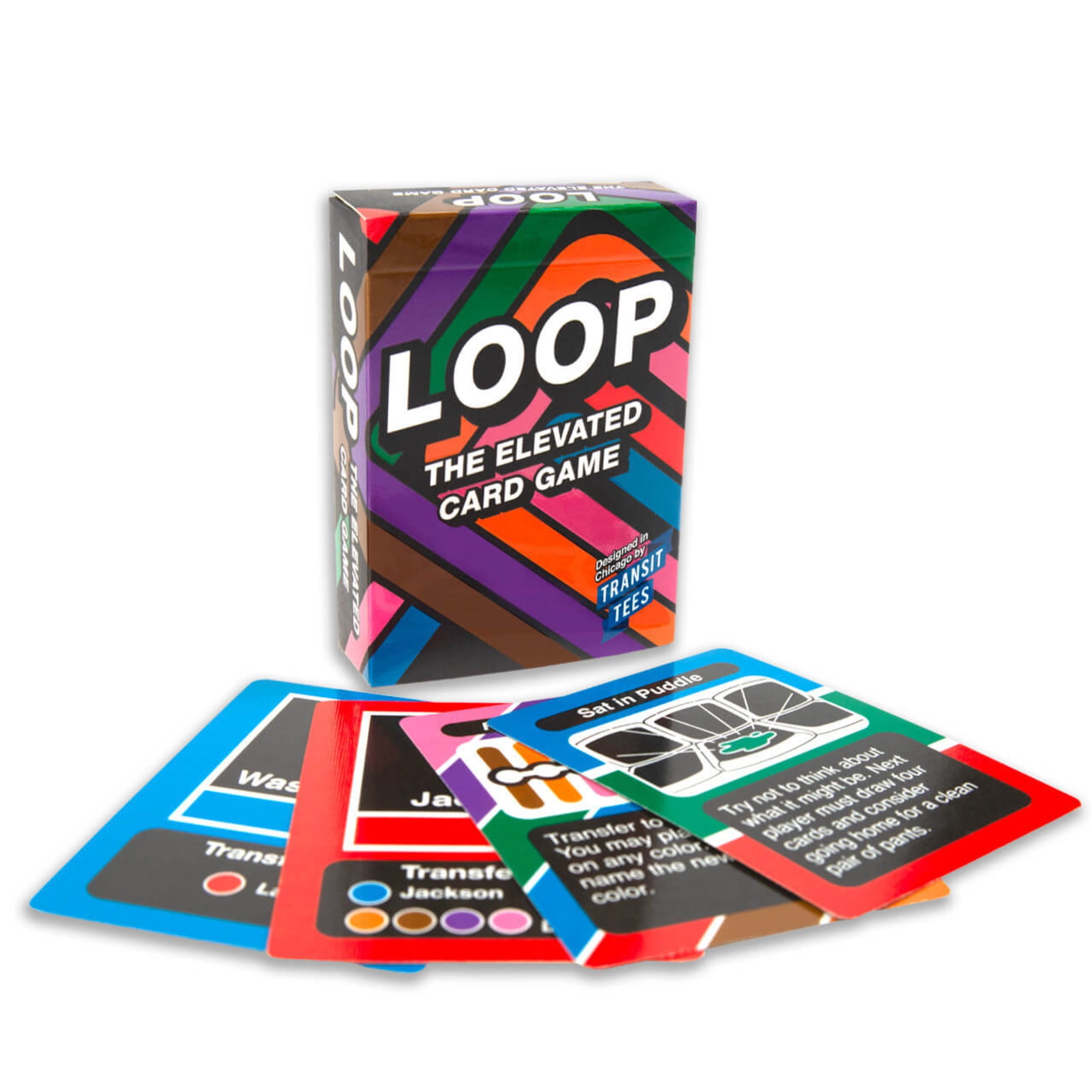 Transit Tees Loop: the Elevated Card Game - Walmart.com