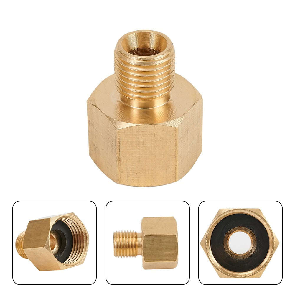 Transition 1/2"R X 1/4"Lks Lpg Gas Adapter Copper Gas Cooker - Walmart.com