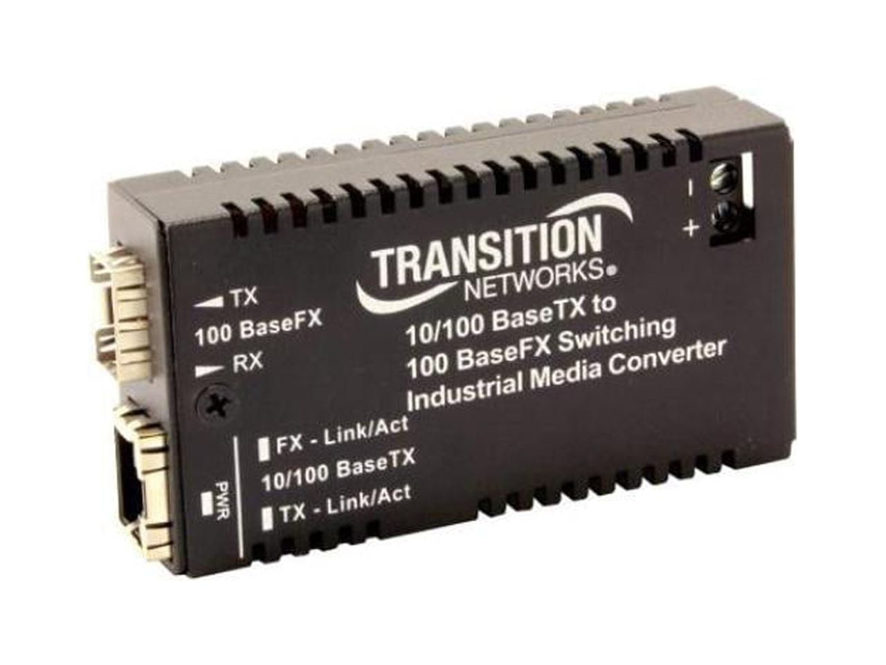 Transition Hardened Mini 10/100/1000 Bridging - Fiber media converter ...