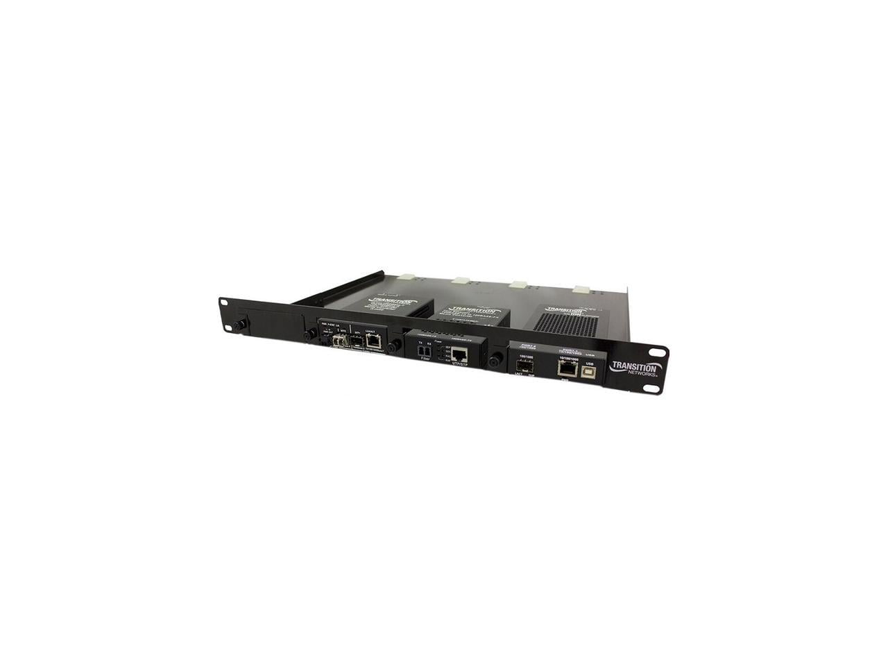 Transition Networks 4-Slot Media Converter Shelf - Walmart Business ...