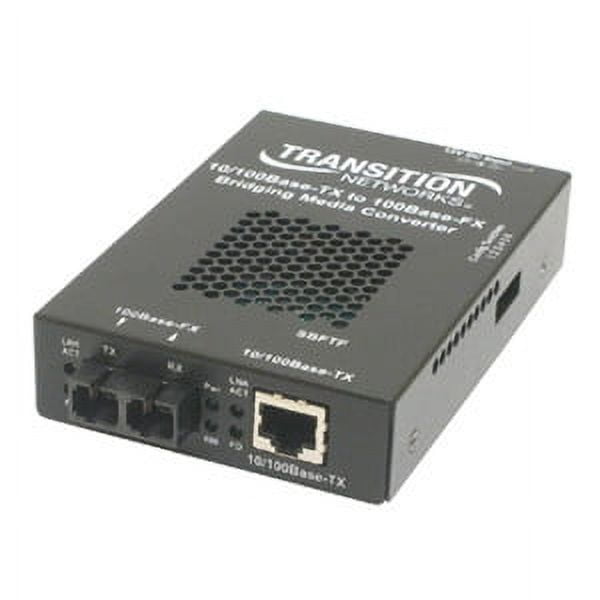 Transition Networks Fast Ethernet Media Converter - 1 x RJ-45 - 10 ...