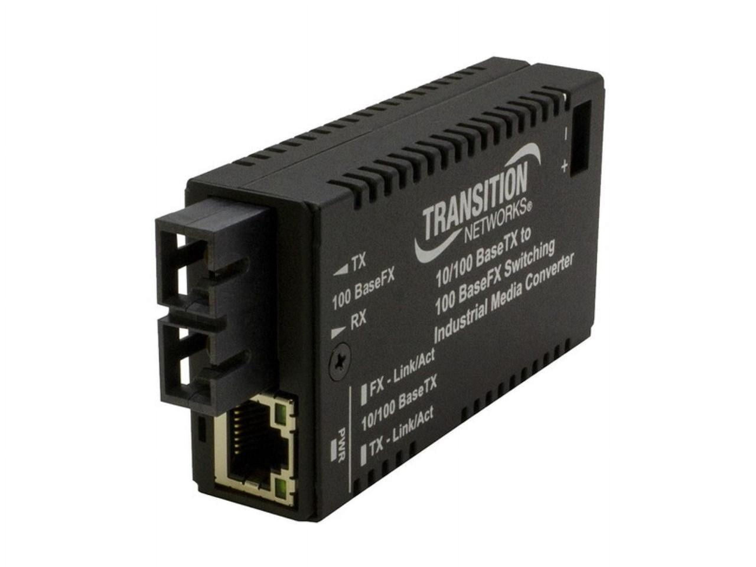 Transition Networks M/EISWFX02(SC) Transceiver/Media Converter ...