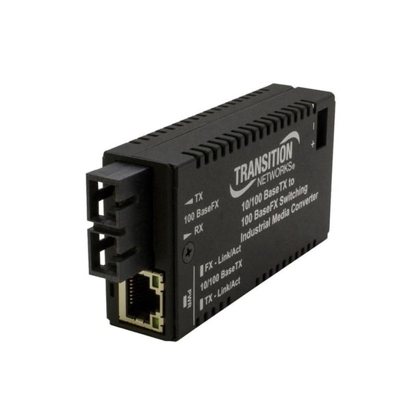 Transition Networks M/E-ISW Transceiver/Media Converter - Walmart ...