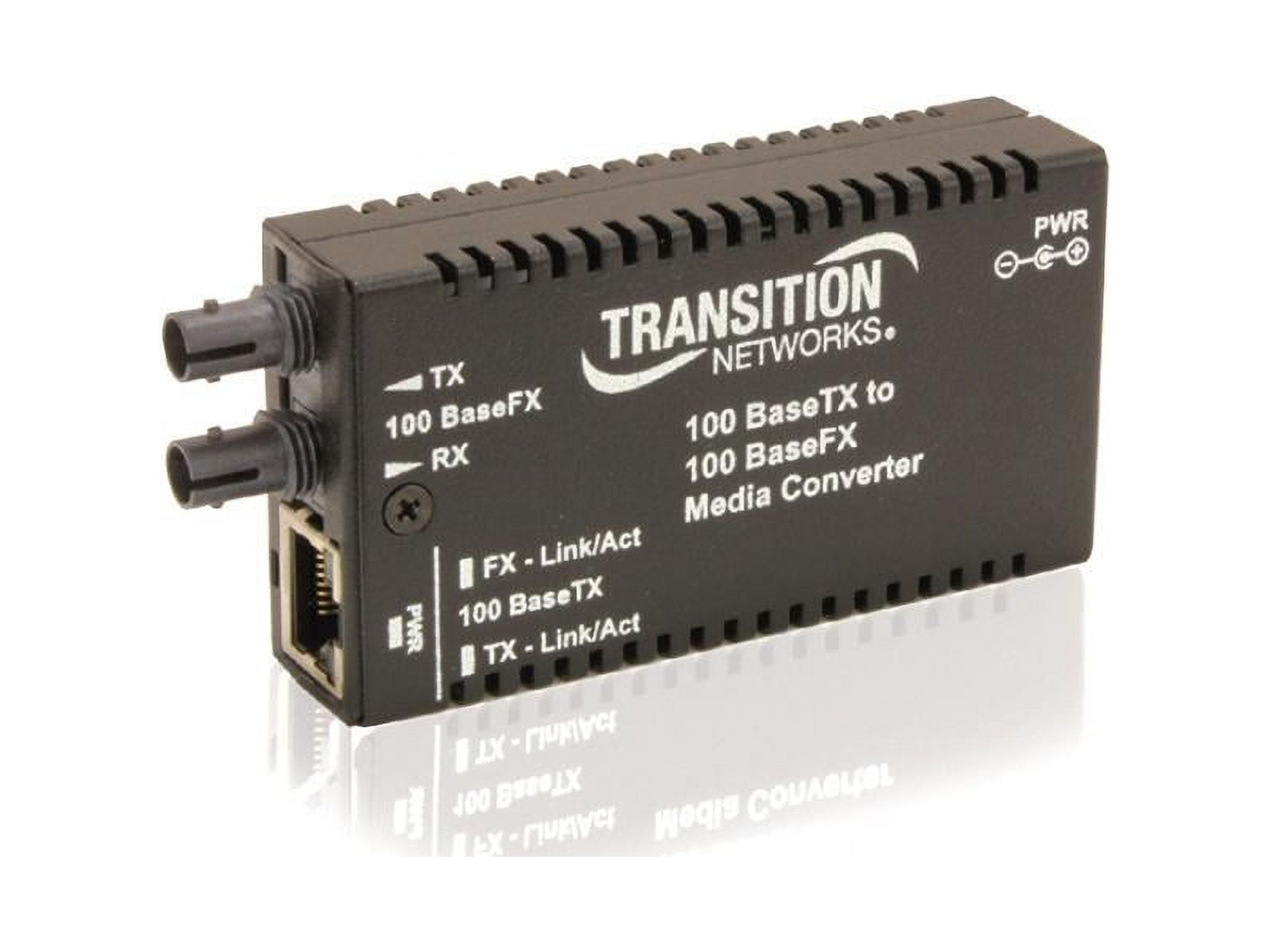 Transition Networks Mini Fast Ethernet Media Converter - Walmart ...