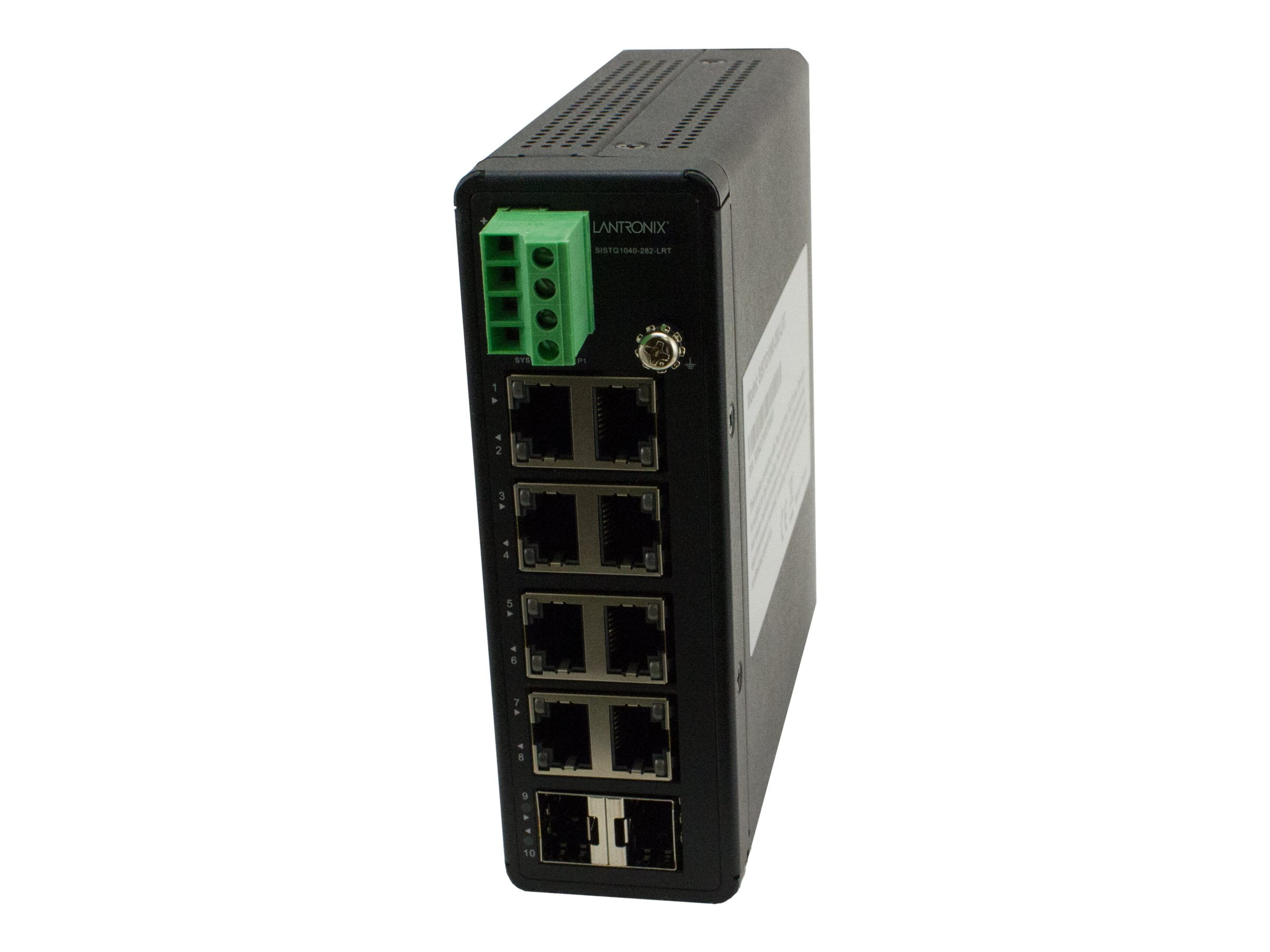 HARDENED UNMANAGED SWITCH, 4-PORT GE , 2 SFP, 12-48VDC, - 40 - 75C ...