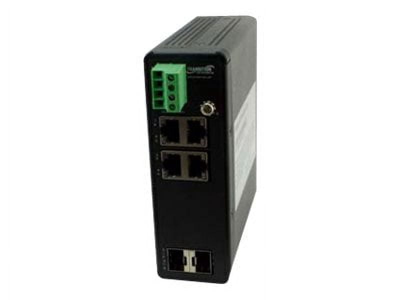 HARDENED UNMANAGED SWITCH, 4-PORT GE , 2 SFP, 12-48VDC, - 40 - 75C ...