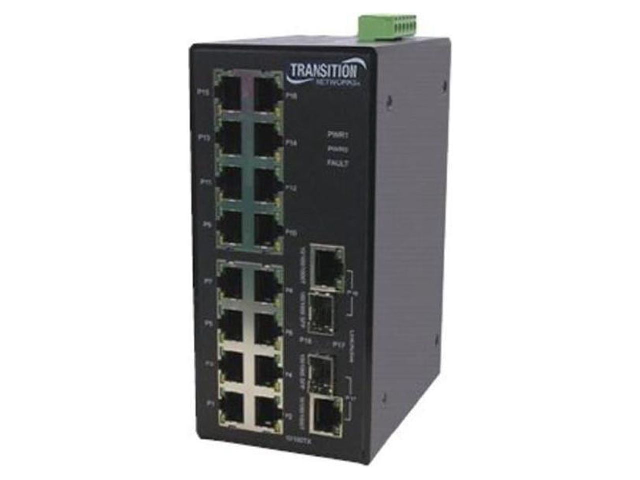 Managed Hardened Fast Ethernet Switch - Walmart.com