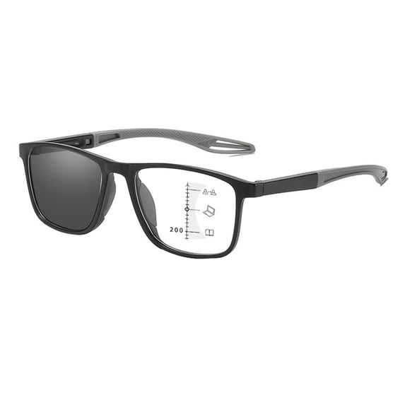 Transition Photochromic Progressive Multifocus Reading Sunglasses UV ...