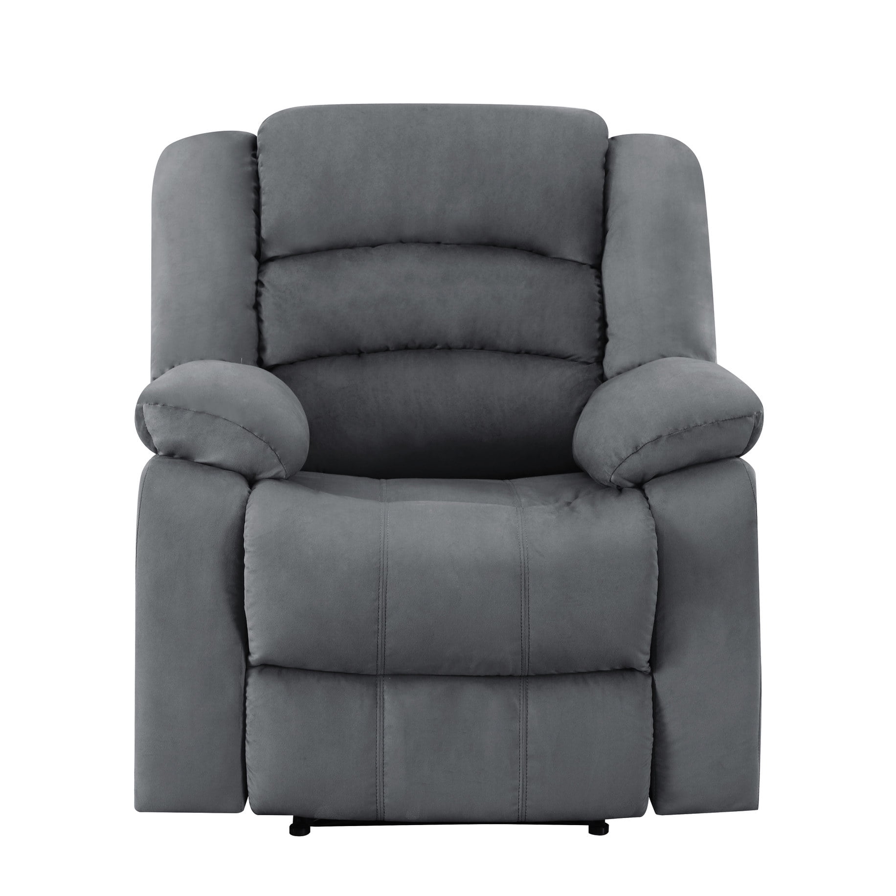 Transitional Fabric Recliner | Reinforced Corner Blocks & Polyurethane ...