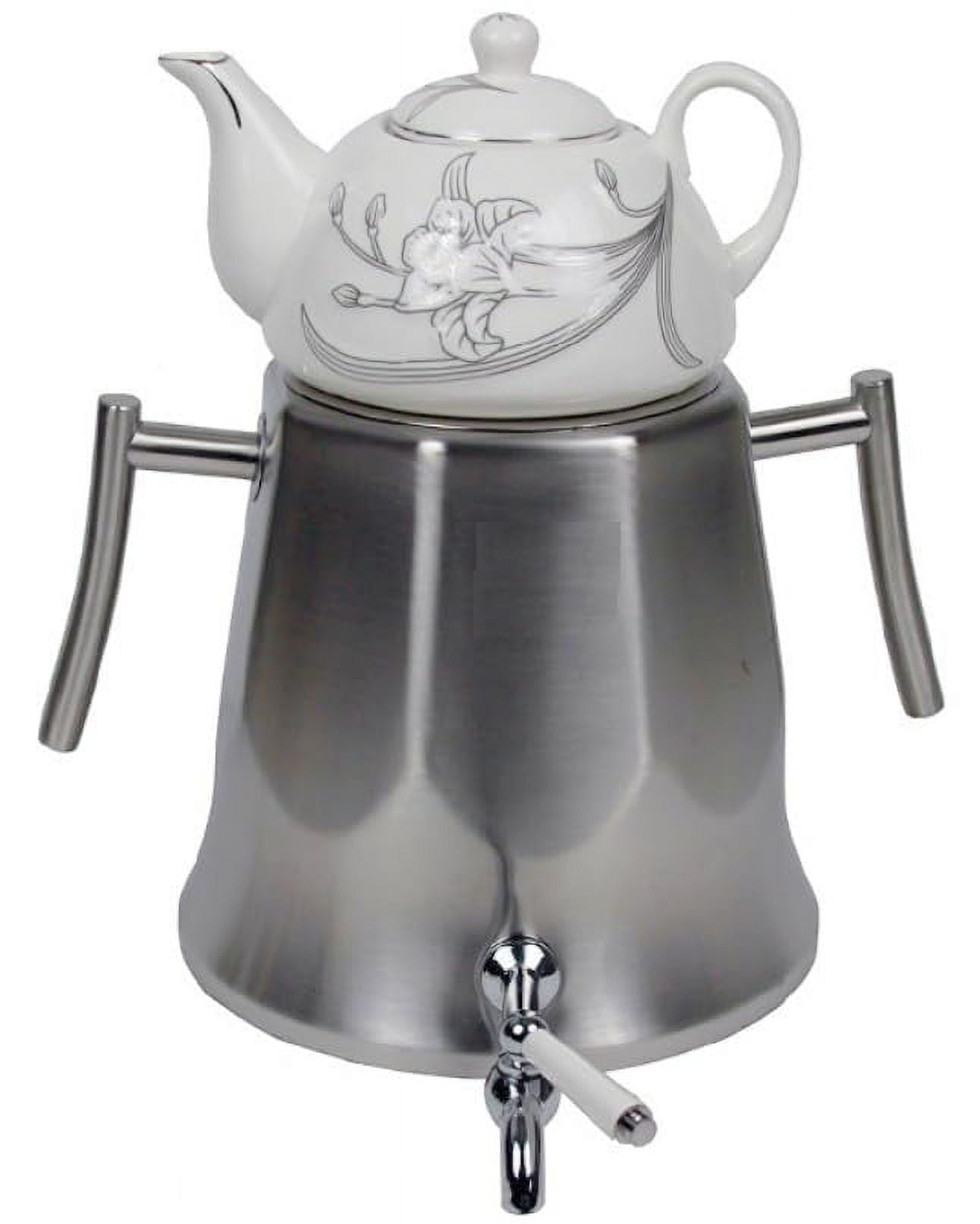 Transitional Modern Large Tall Capacity Classic Samovar Russian Persian ...