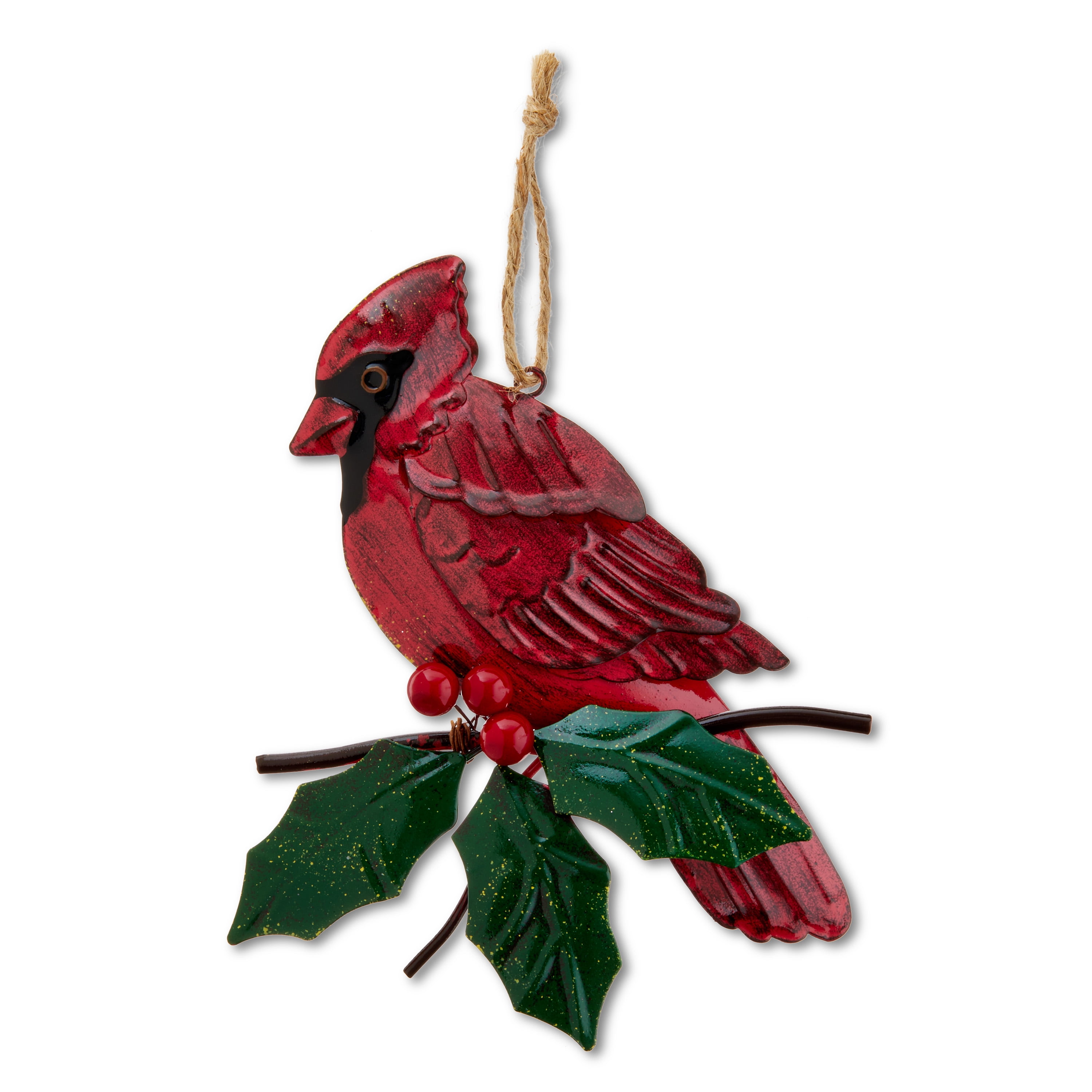Transitional Traditional Cardinal Ornament, 7 in, by Holiday Time ...