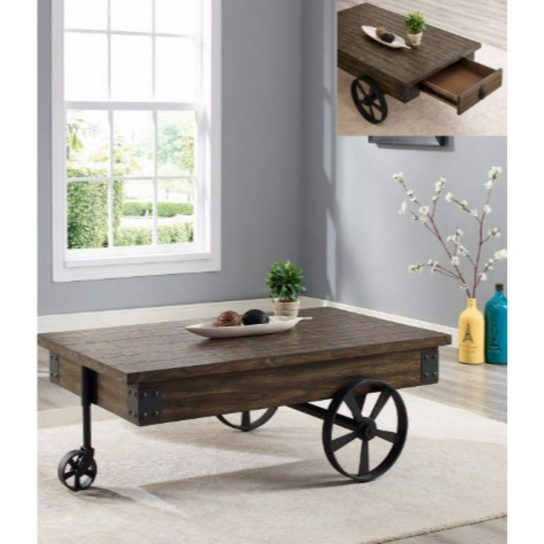 Wagon Wheel Table
