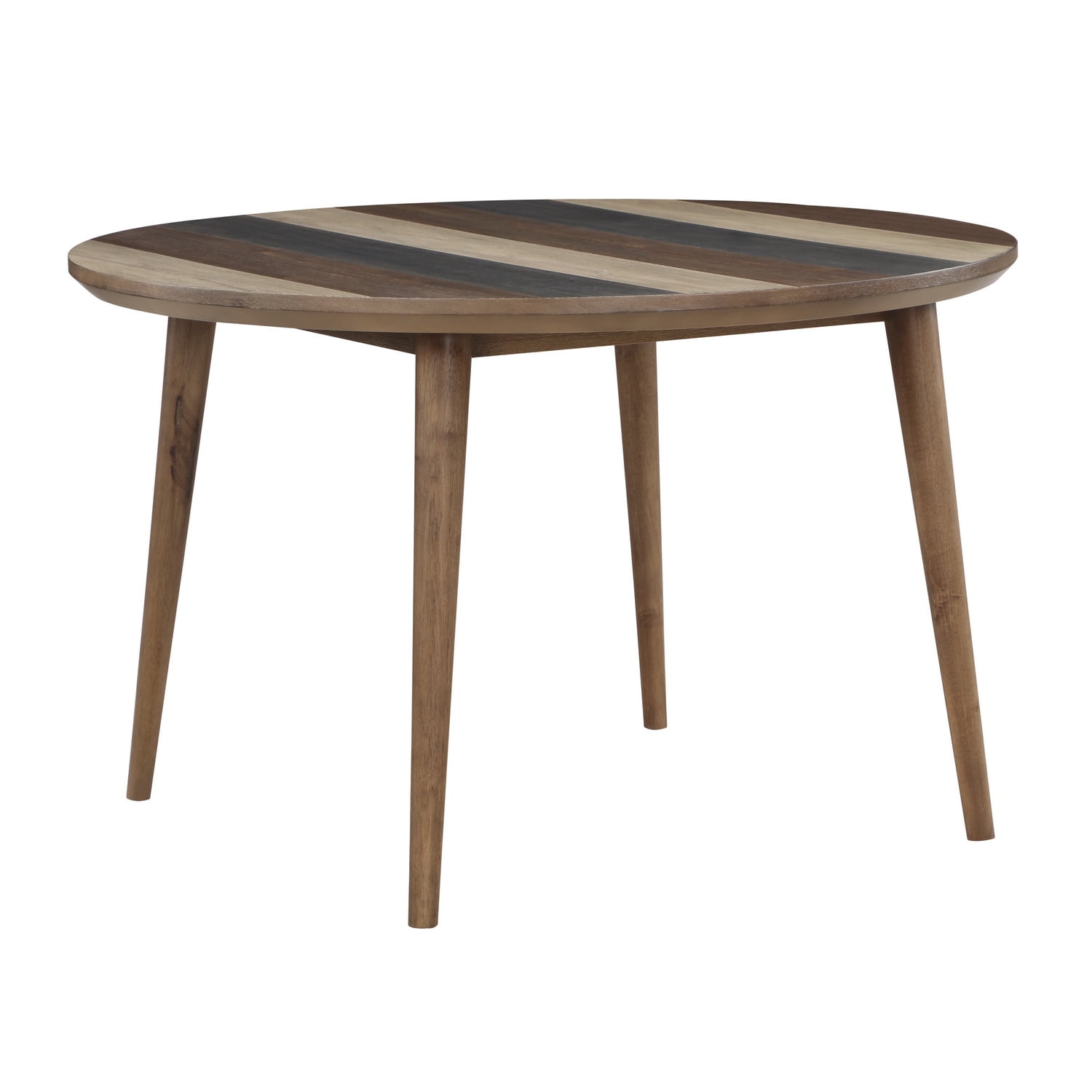 Transitional Wellington Round Multi-Color Wood Dining Table - Walmart.com