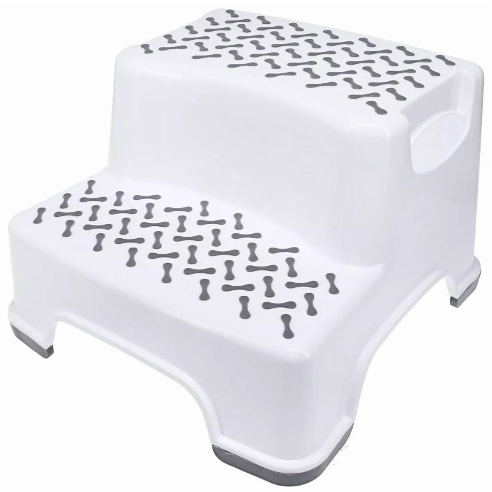 Transitions 2-Tier Step Stool - White - Walmart.com