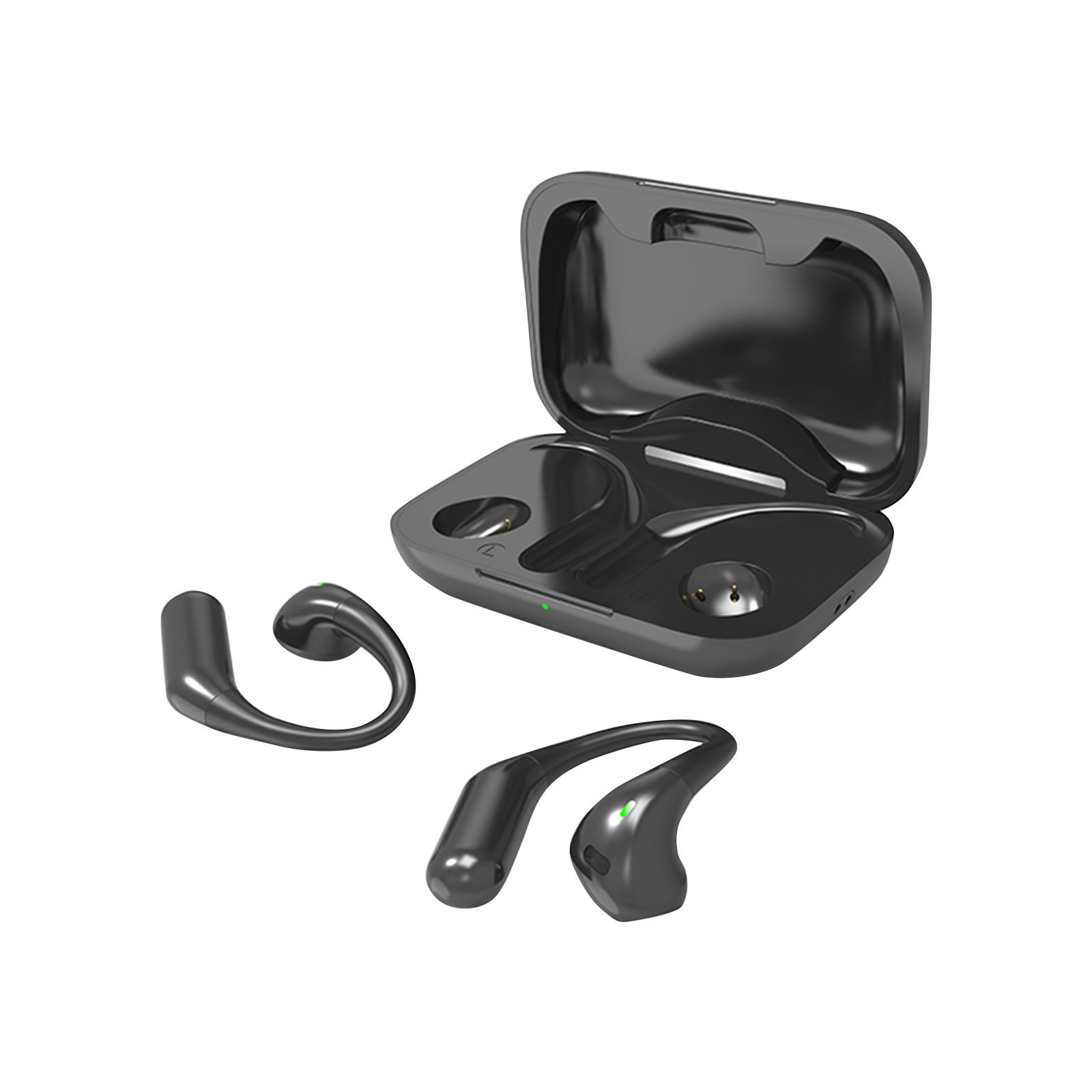 Translatable Ear Buds with Ear Hooks, Built in Mic Bluetooth Earphones ...
