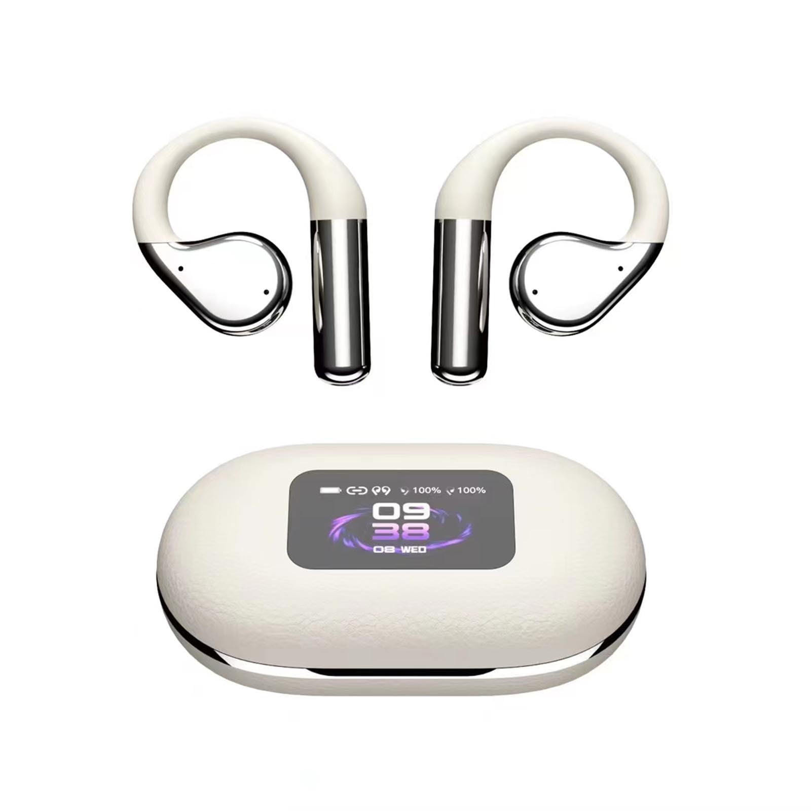 Translatable Ear Buds with Ear Hooks, Built in Mic Bluetooth Earphones ... Translatable Ear Buds with Ear Hooks, Built in Mic Bluetooth Earphones ...