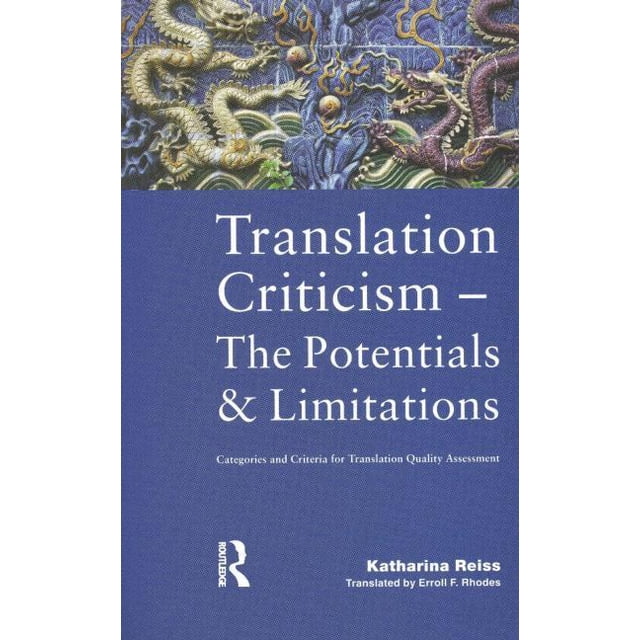 Translation Criticism- Potentials and Limitations: Categories and ...