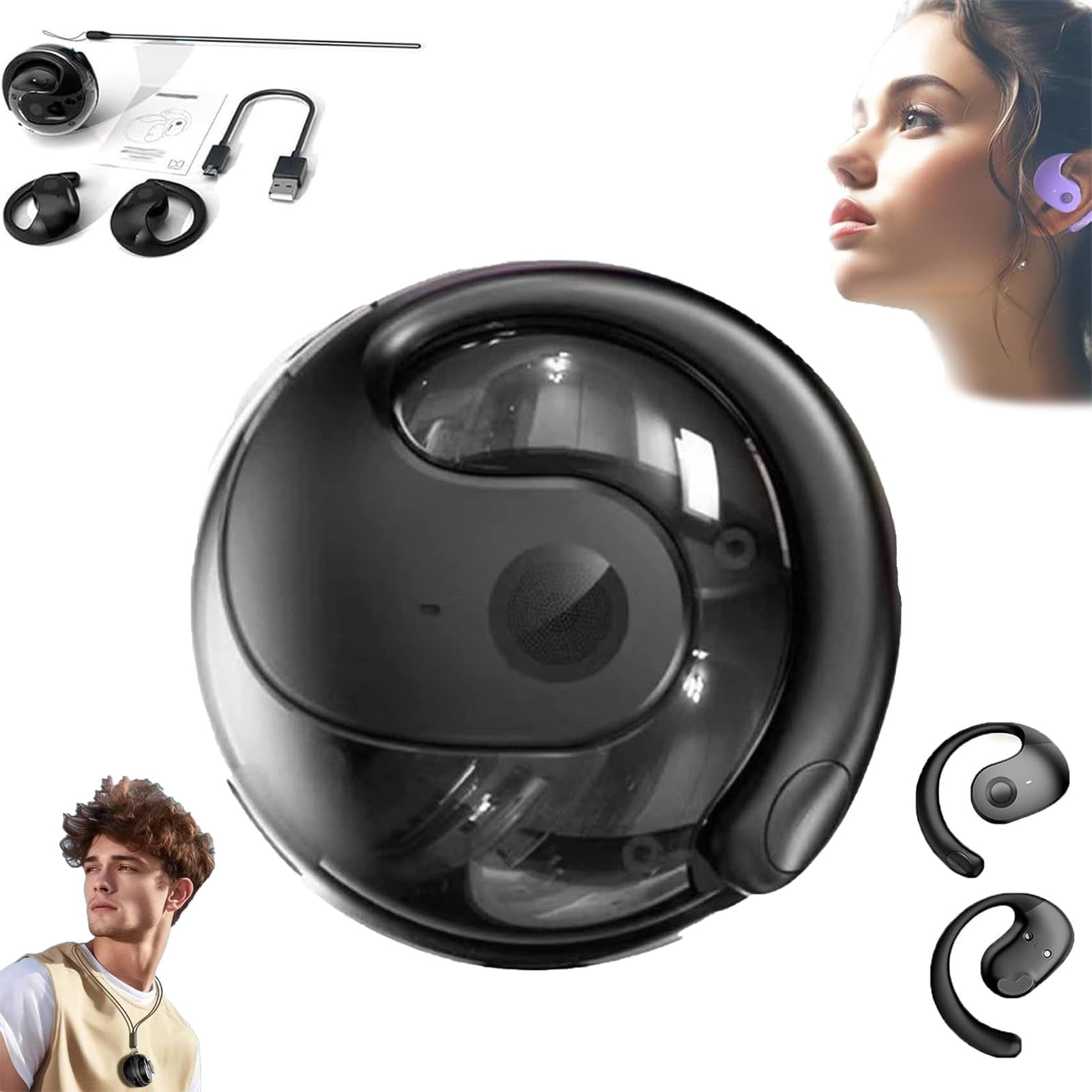 Translation Earbuds, AI Headphones Translator Spanish English ...