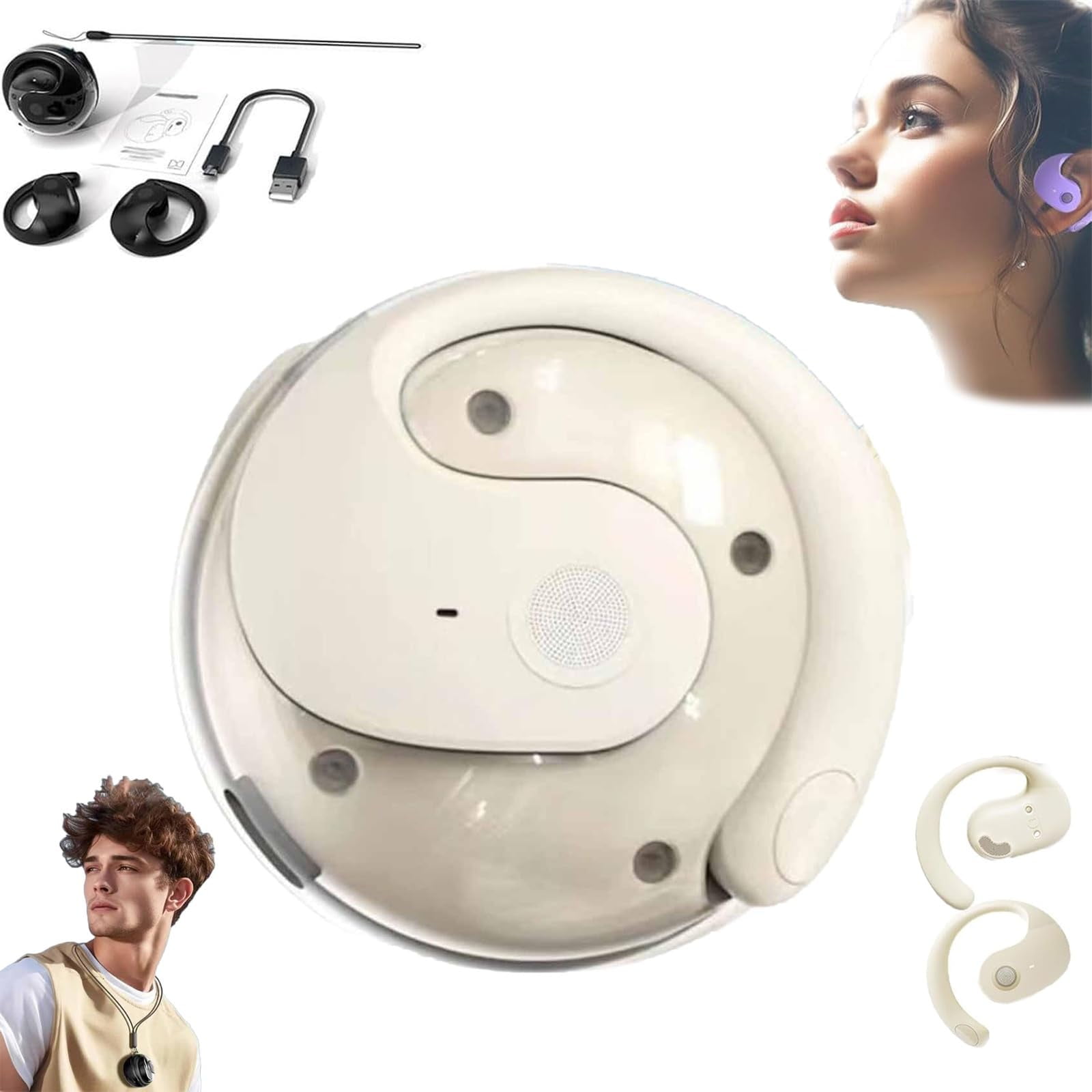 Translation Earbuds, AI Headphones Translator Spanish English ...