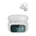 Translation Earphones Clip On OWS Open Ear Wireless Volume Digital ...