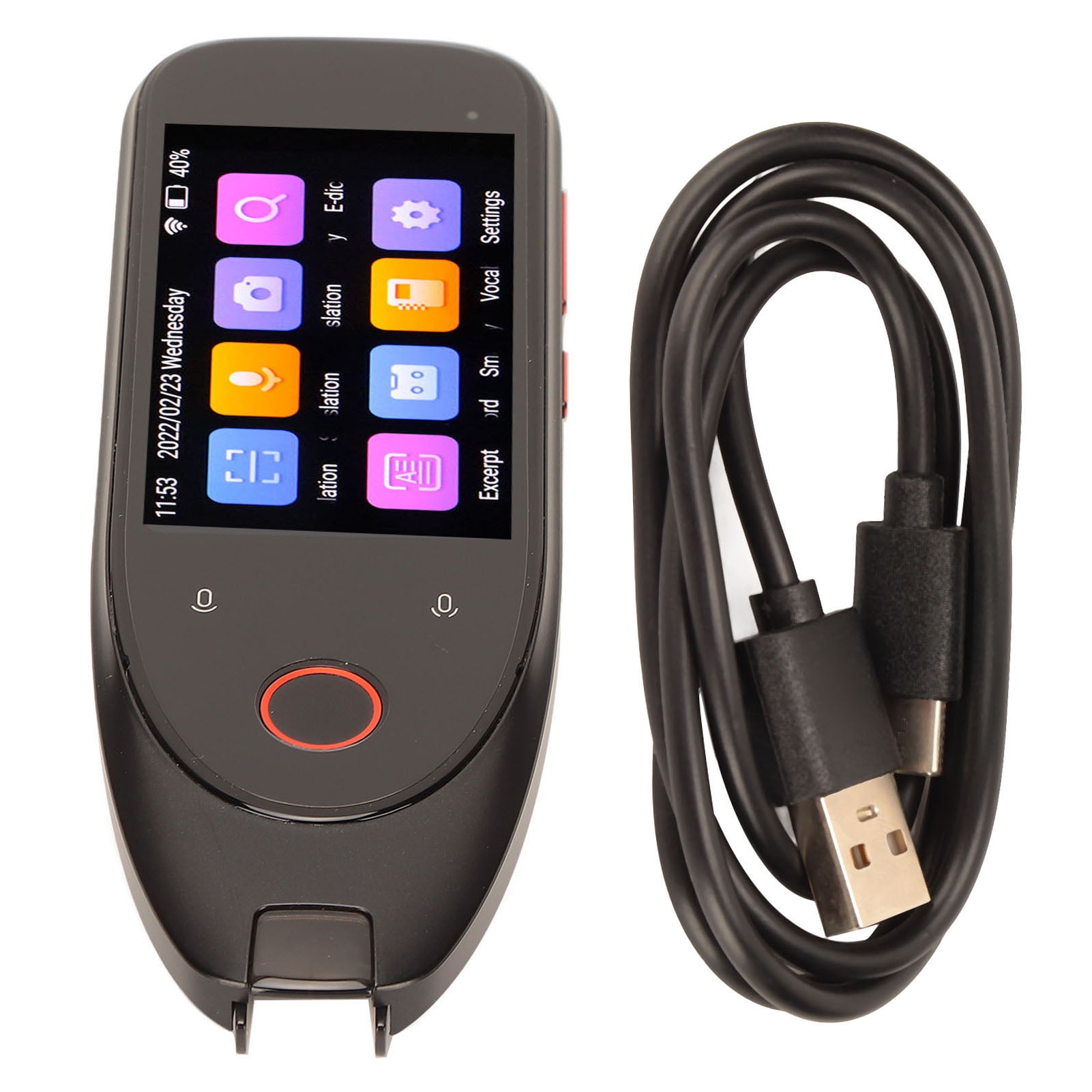 Translation Pen Touch Screen Portable Scanning 112 Language Reading ...