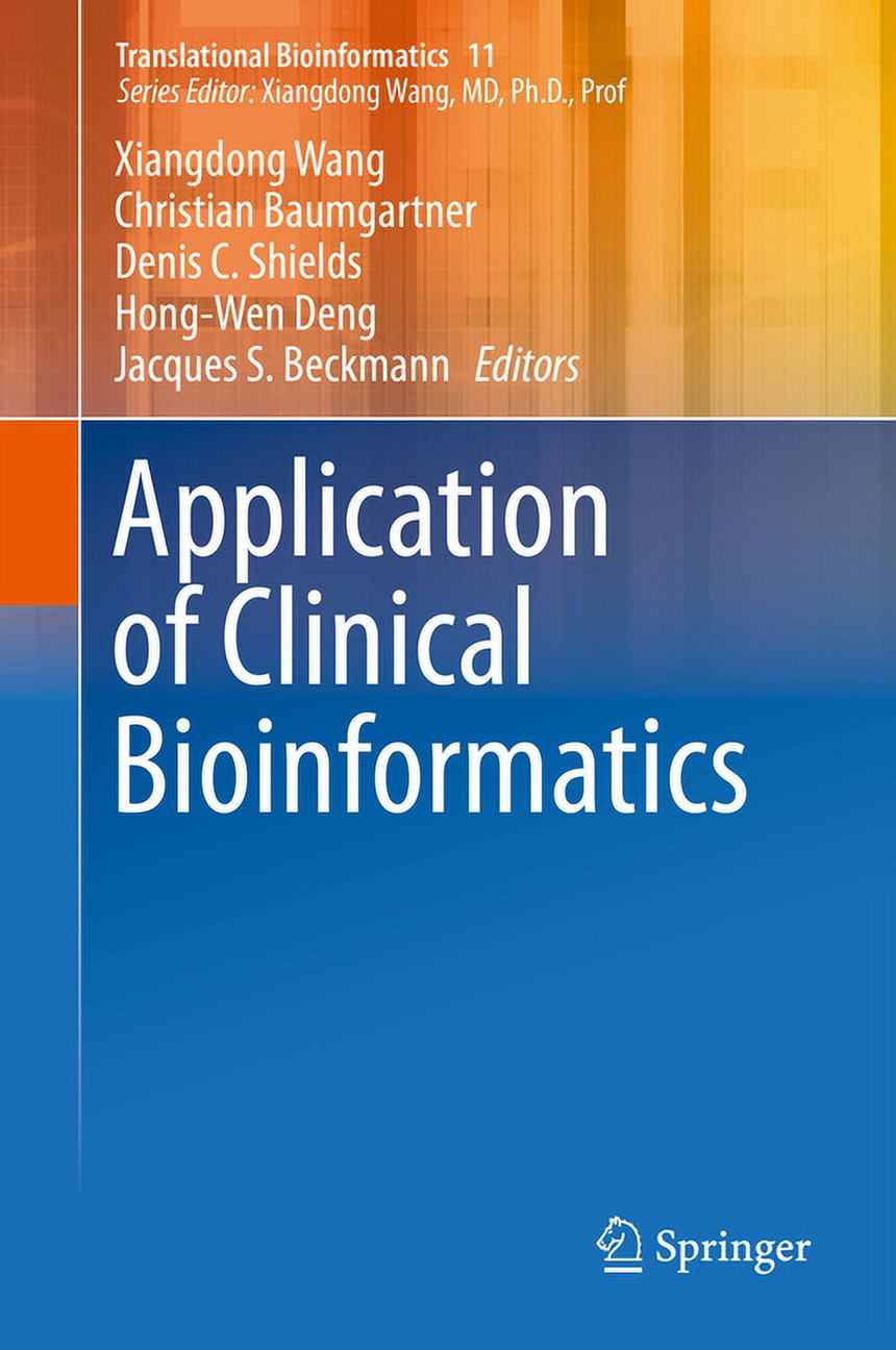 Translational Bioinformatics Application of Clinical Bioinformatics ...