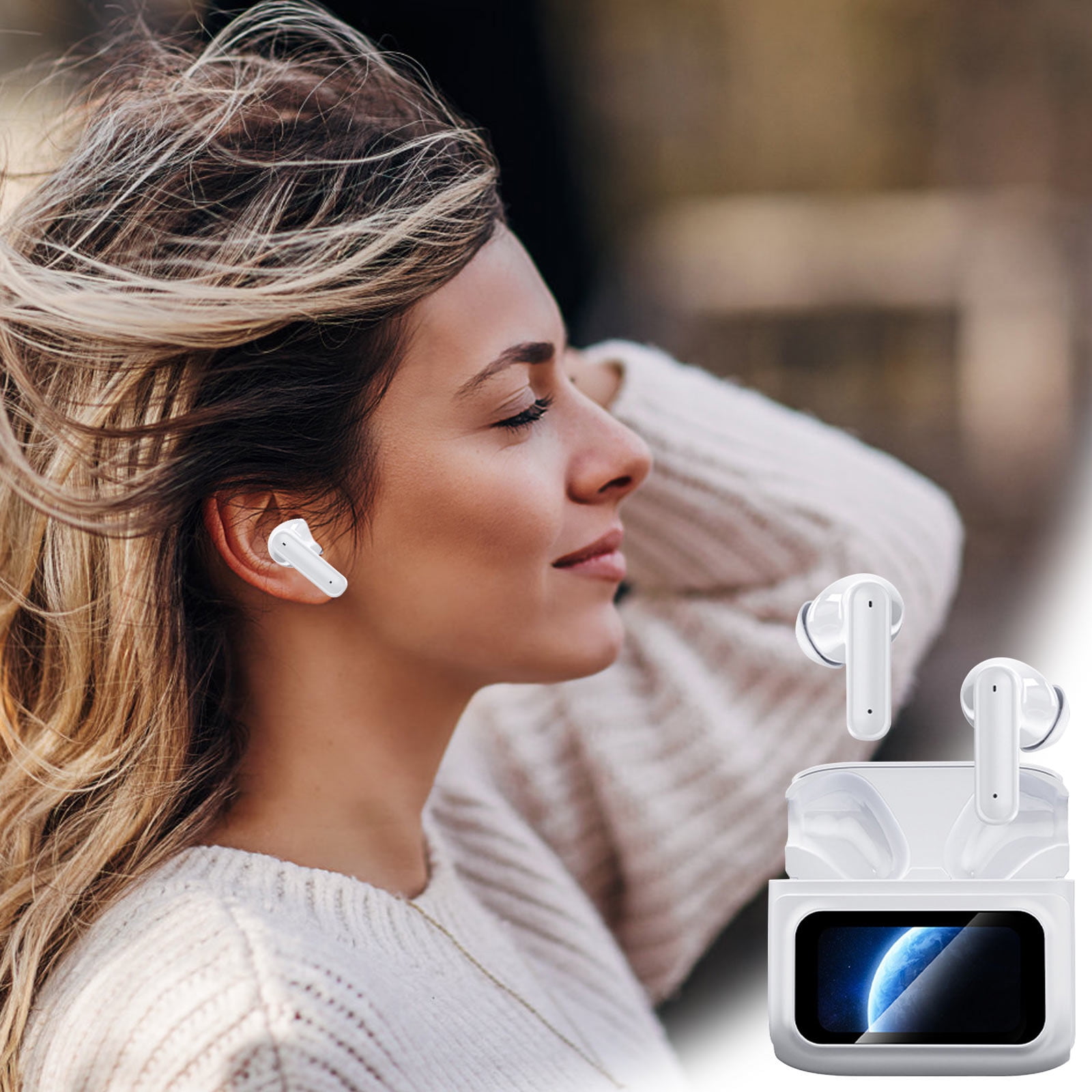 Translator Device Qwtwty New Intelligent Touchscreen in Ear Translation ...