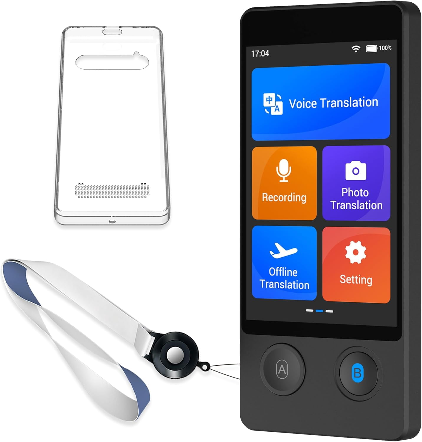 Translator Device W12S Support 144 Languages and Accents 98% High ...