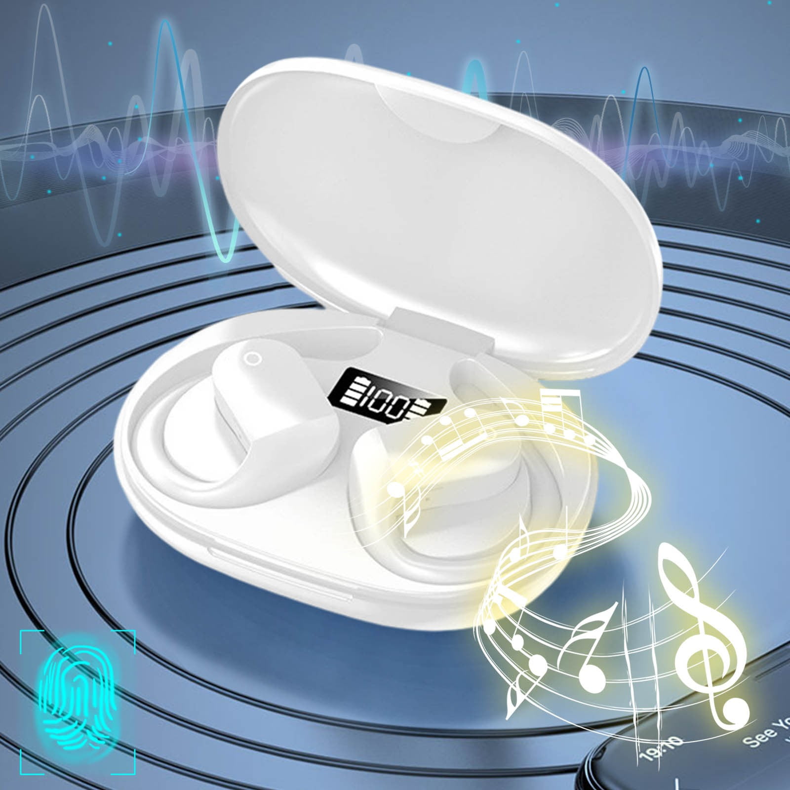 Translator Earbuds Wireless AI Translator Earbuds 3-in-1 Stereo Sound ...