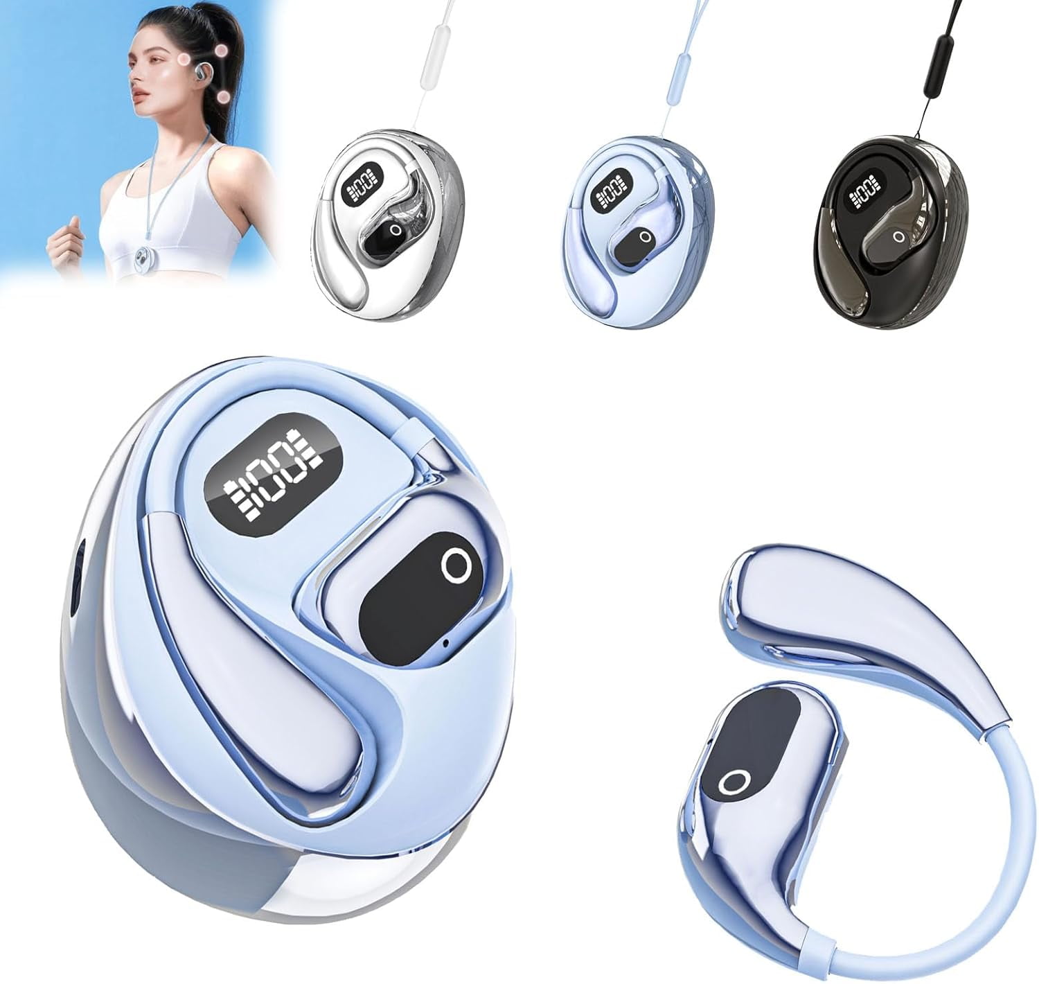 Translator, Multi-Language Smart Translation Bluetooth Headset, Hy-T26 ...