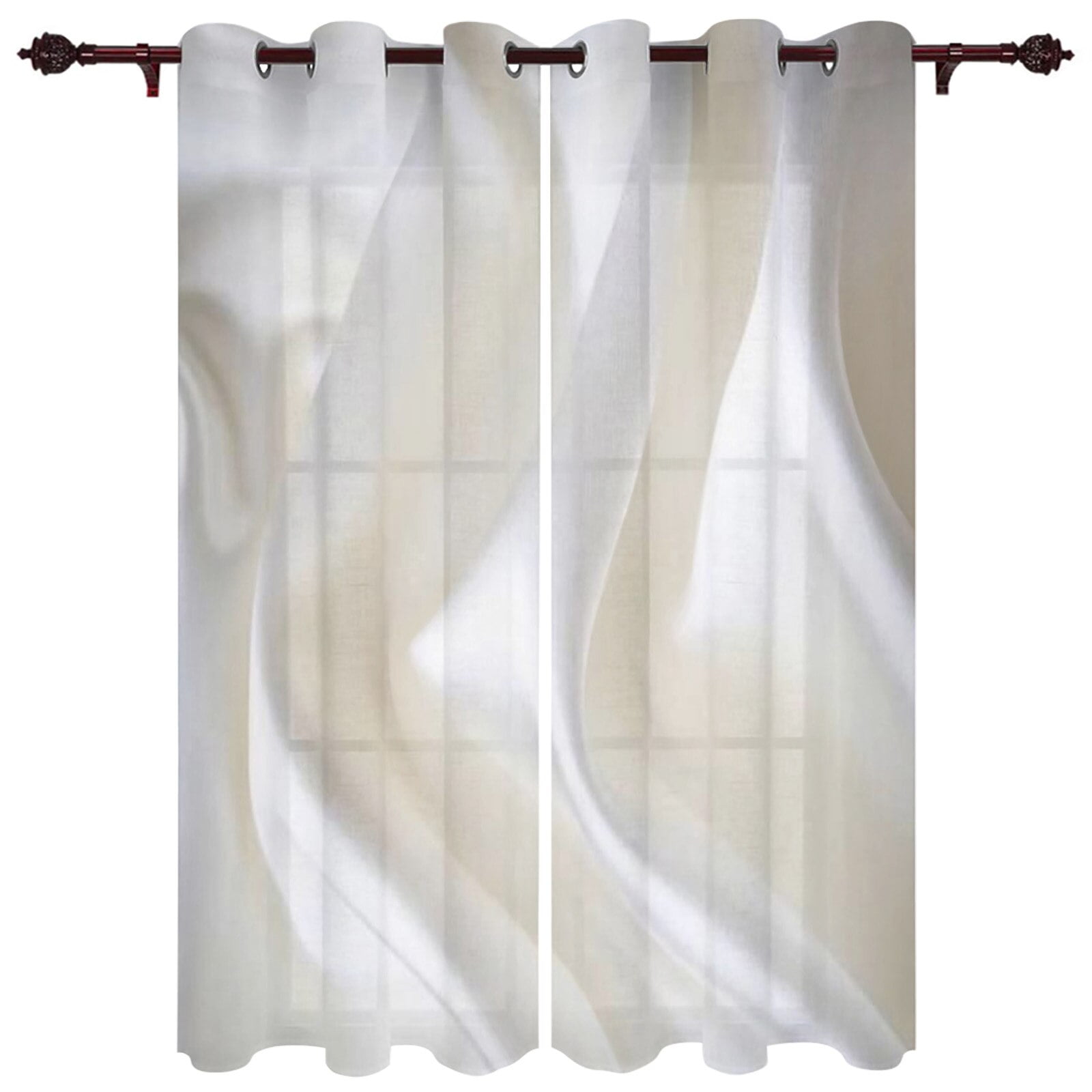 Translucent Curtains Geometric Marble Texture Seamless ing Design ...