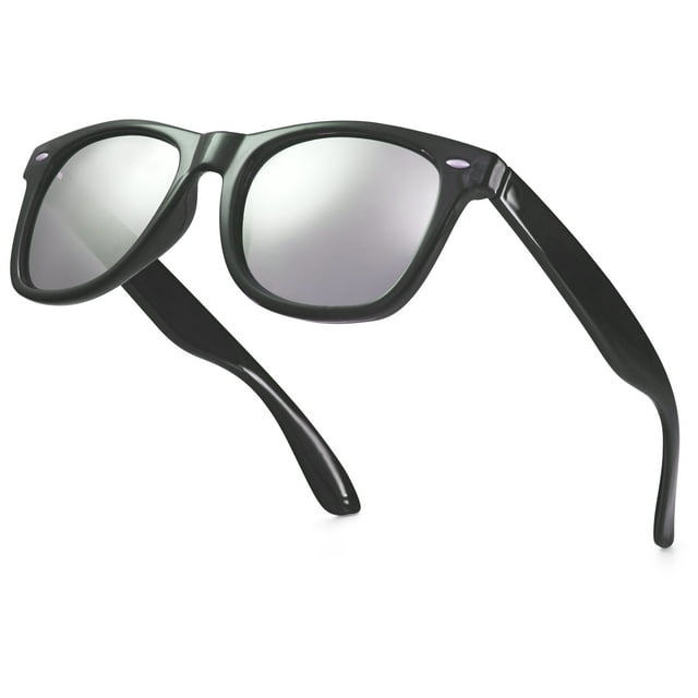 Translucent Frame Colorful Retro 80s Sunglasses for Men Women ...