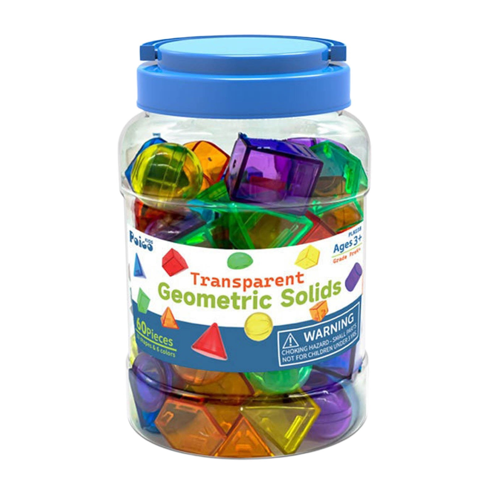Translucent Geometric Shapes Light Table Educational Toys for Kids ...