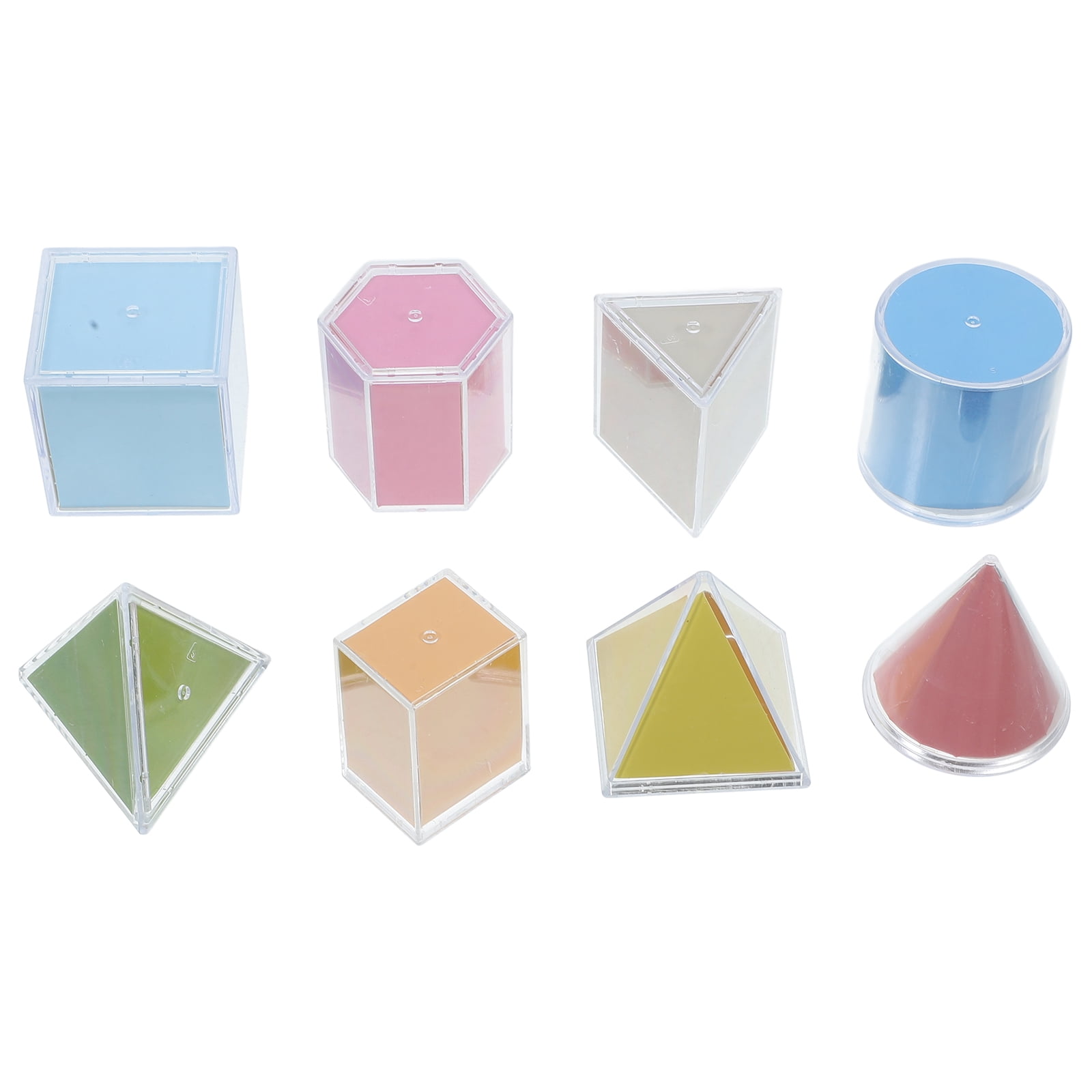 Translucent Light Table Toys,8Pcs Translucent Light Table Toys 3D ...
