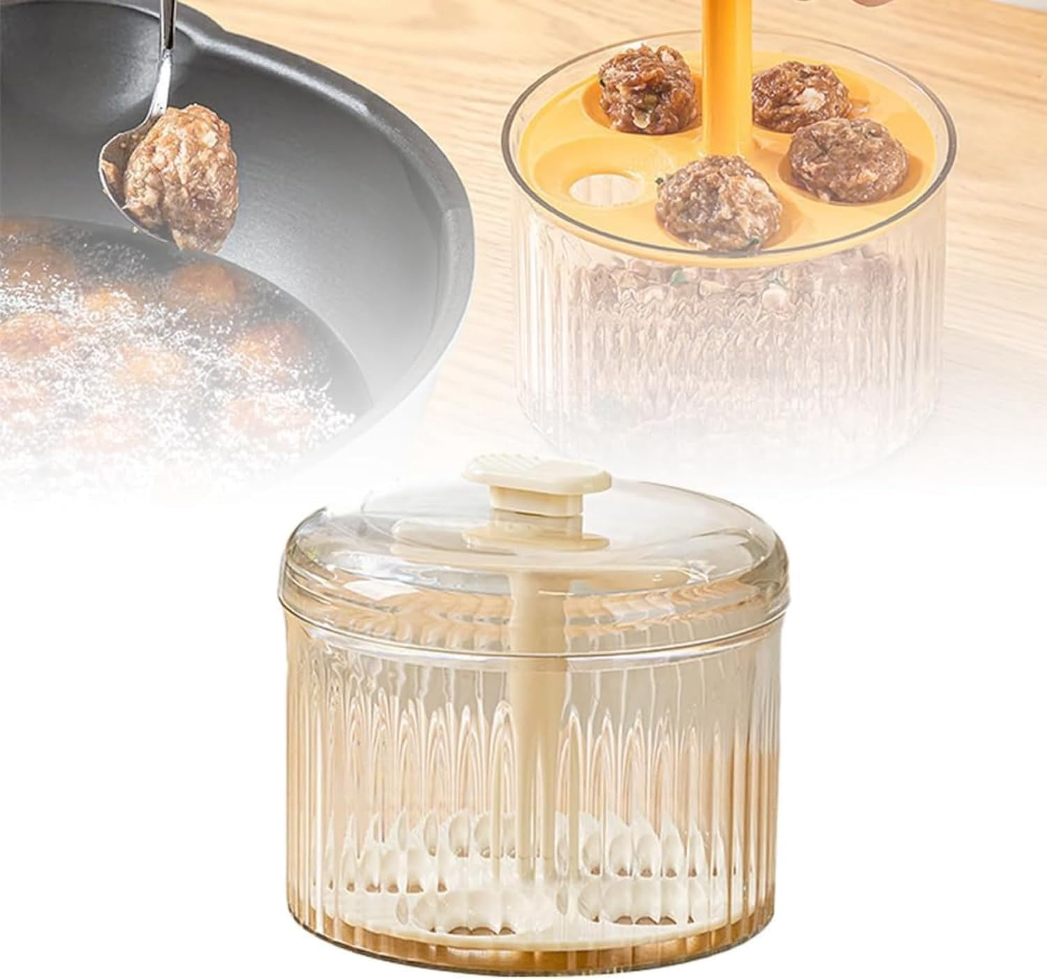 Translucent Meatball Maker, 2024 New Kitchen Extruded Meatball Making ...