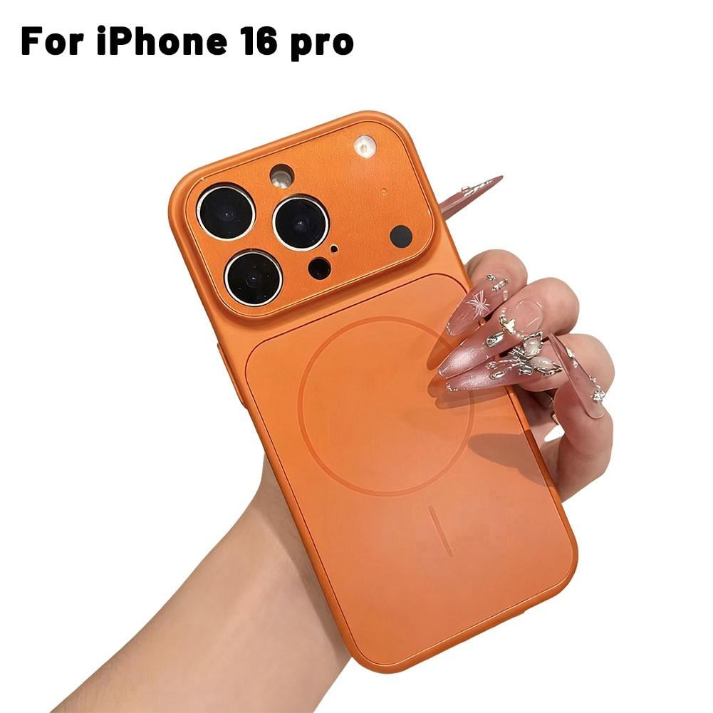 Translucent Phone Case for 16 Pro, Upgraded Corning Glass Back Panel ...