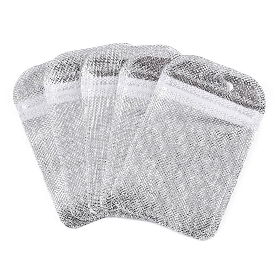 Translucent Plastic Zip Lock Bags Resealable Packaging Bags Rectangle ...