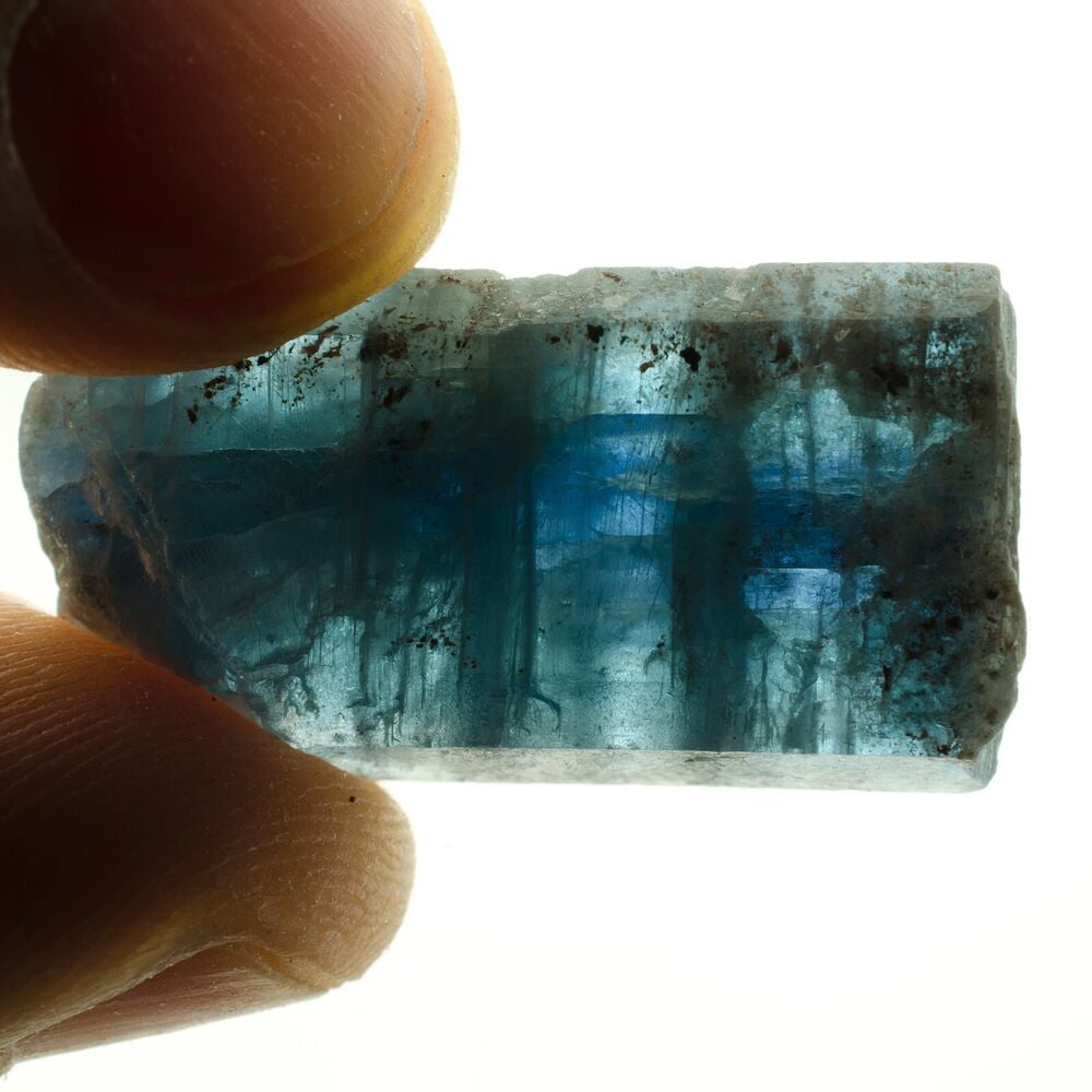 Translucent Sapphire Color Kyanite Specimens - Dispelling Fear and ...