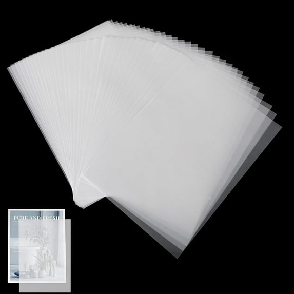 Translucent Sulfuric Paper A4 Tracing Paper 50 Sheets Copy Transfer ...