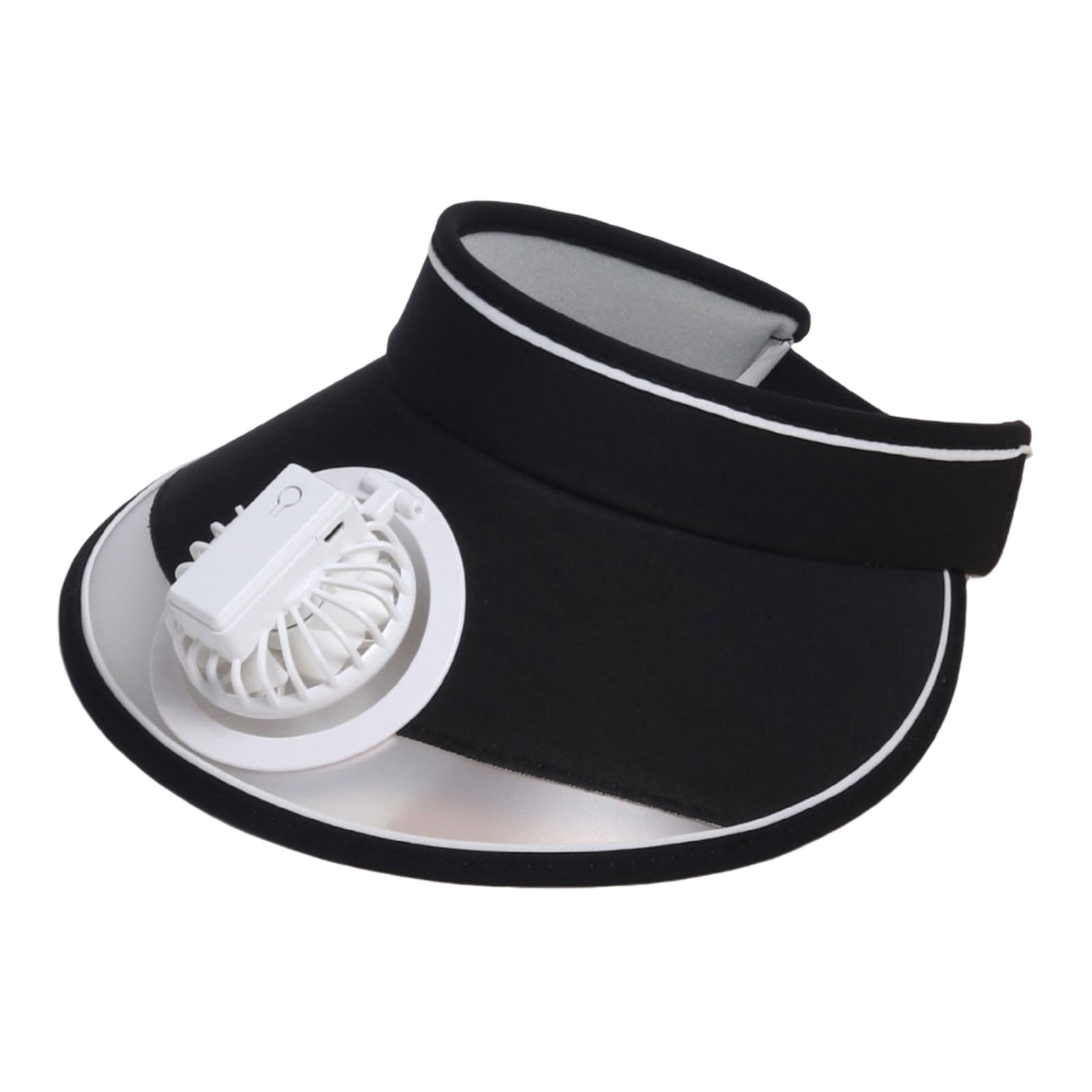 Translucent Summer USB Charging Baseball Hat Three Speed Adjustable ...