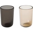 Translucent cup(Set of 2) - Reusable Drinking Glasses - Dishwasher Safe ...