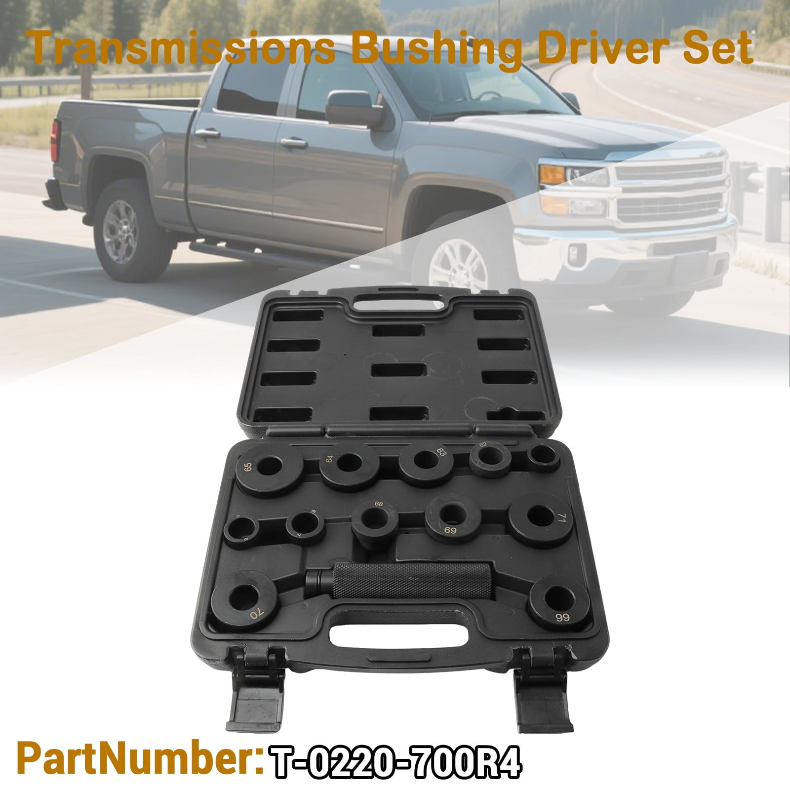 Transmission Bushing Driver Kit/Tool T-0220-700R4 For GM 700-R4 4L60 ...