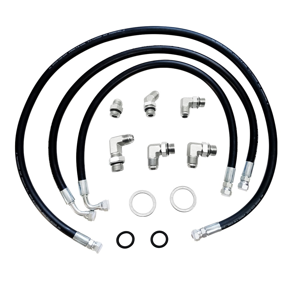 Transmission Cooler Lines Compatible with Duramax Chevy GMC Diesel 6.6L ...